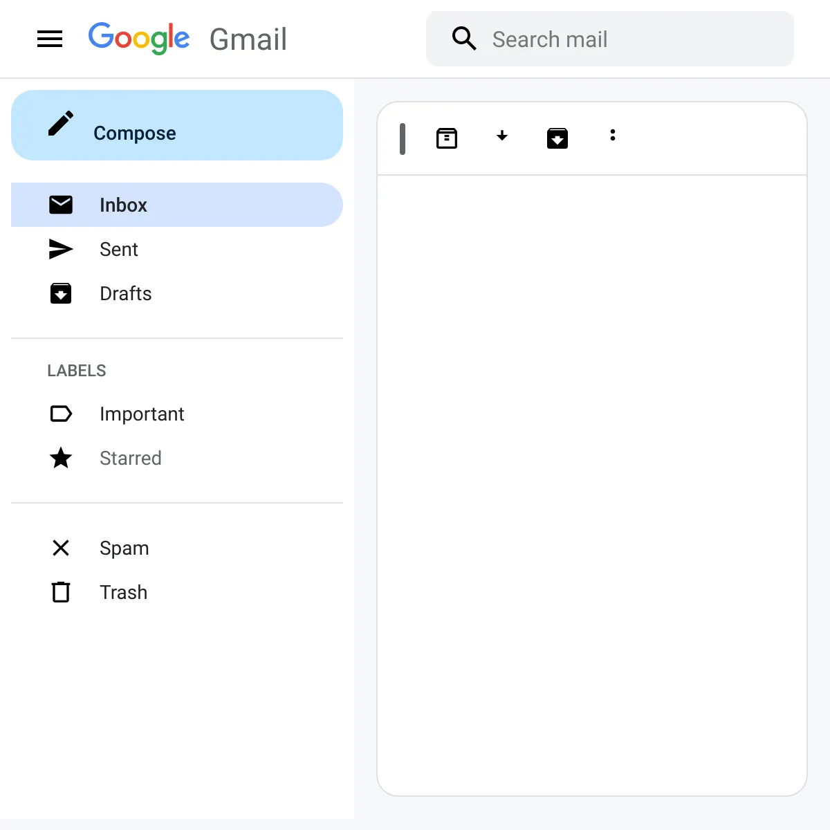 Gmail but Websim/Multiplayer