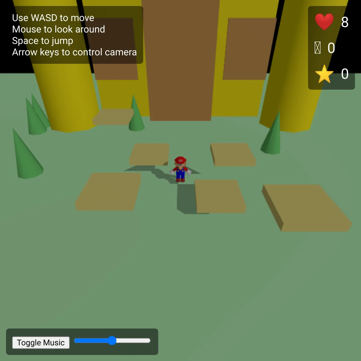 Mario 64 3D Demo