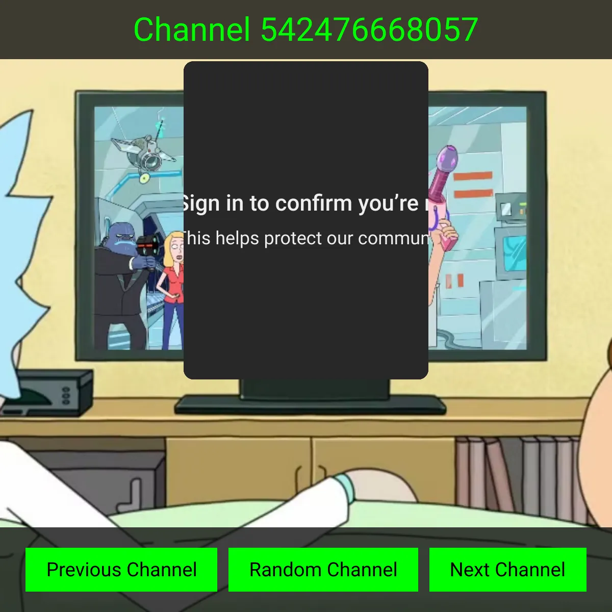 Interdimensional Cable TV