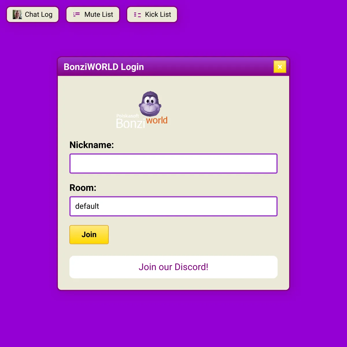 BonziWORLD - The chat where you can be monkey