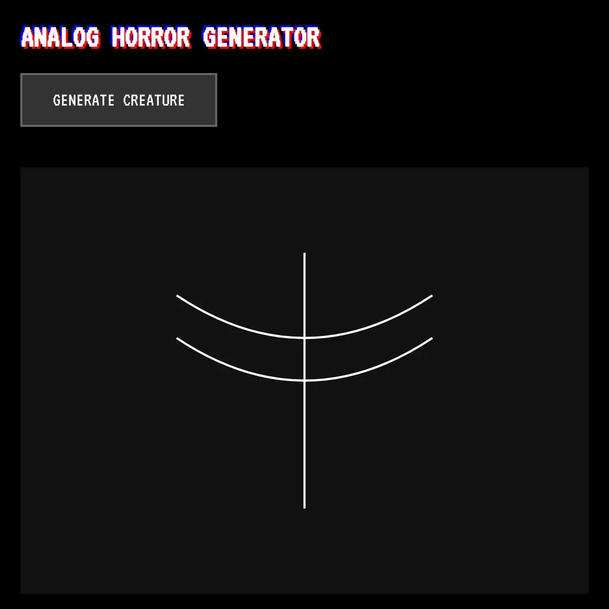 Analog Horror Image Generator