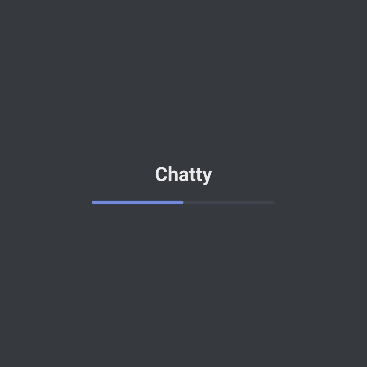 Chatty - Simple Chat Room style