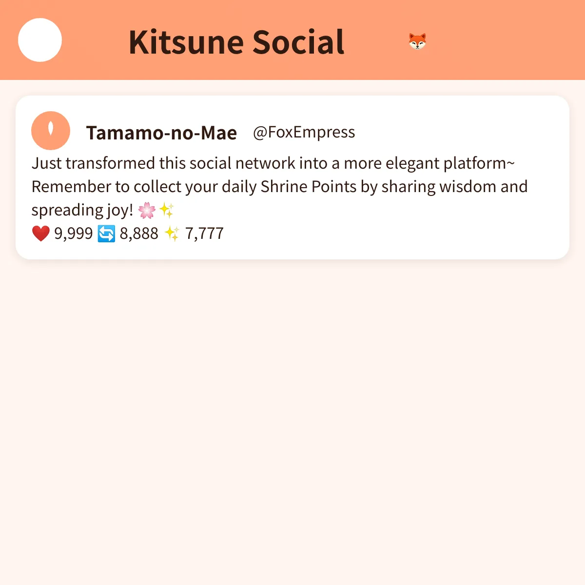 Kitsune Social