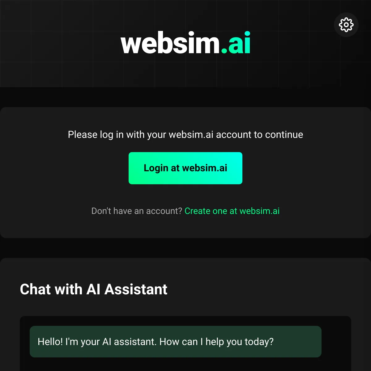 websim.ai - Create. Simulate. Innovate.