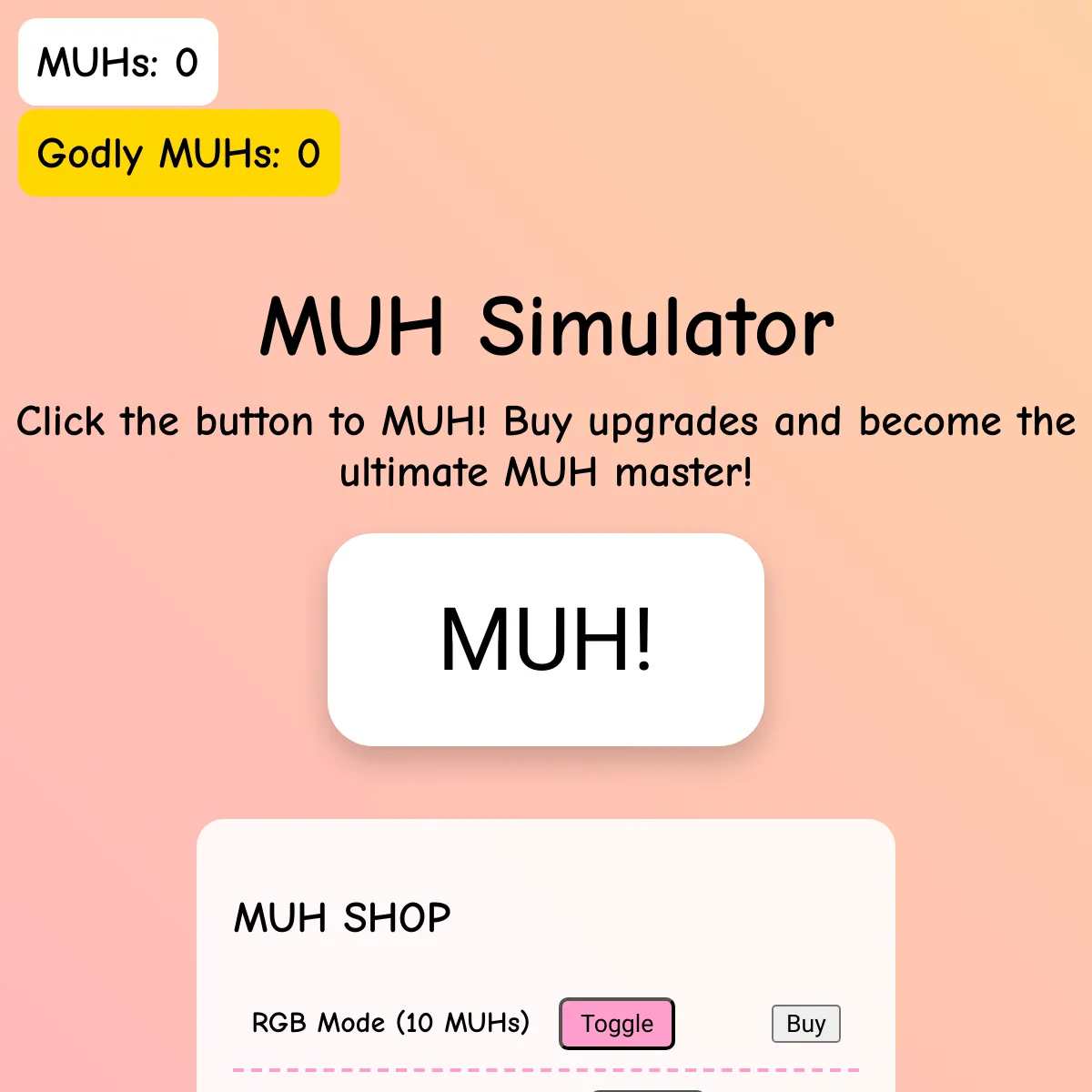 Muh simulator