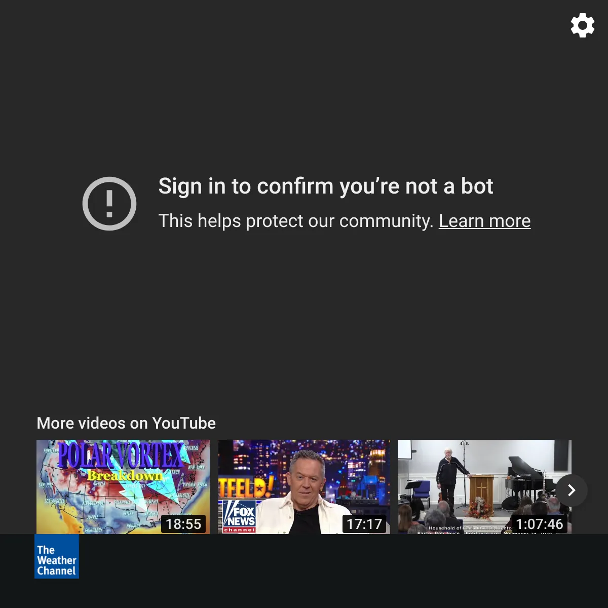 The Weather Channel LDL Remake