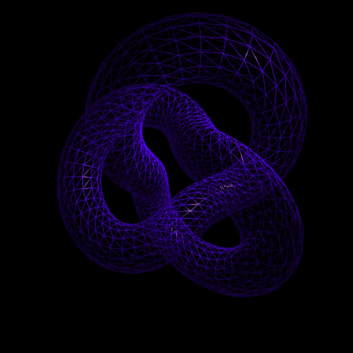 3D Interactive Torus Knot Animation