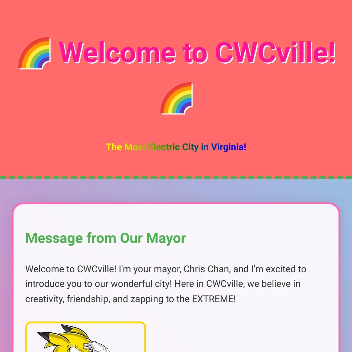 Visit CWCville today!