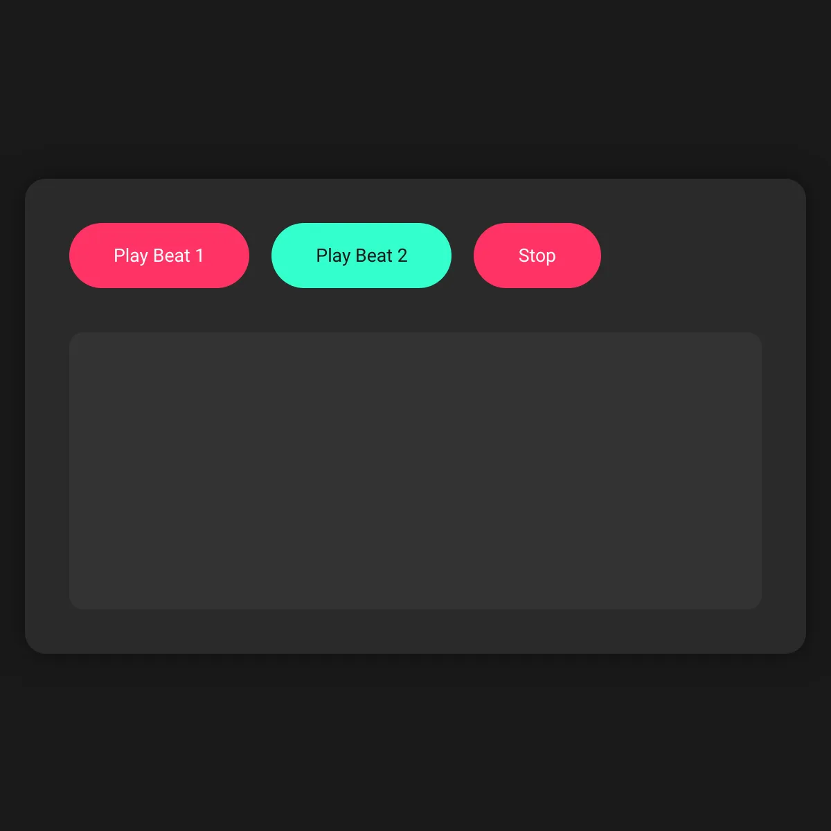 Interactive Beat Machine