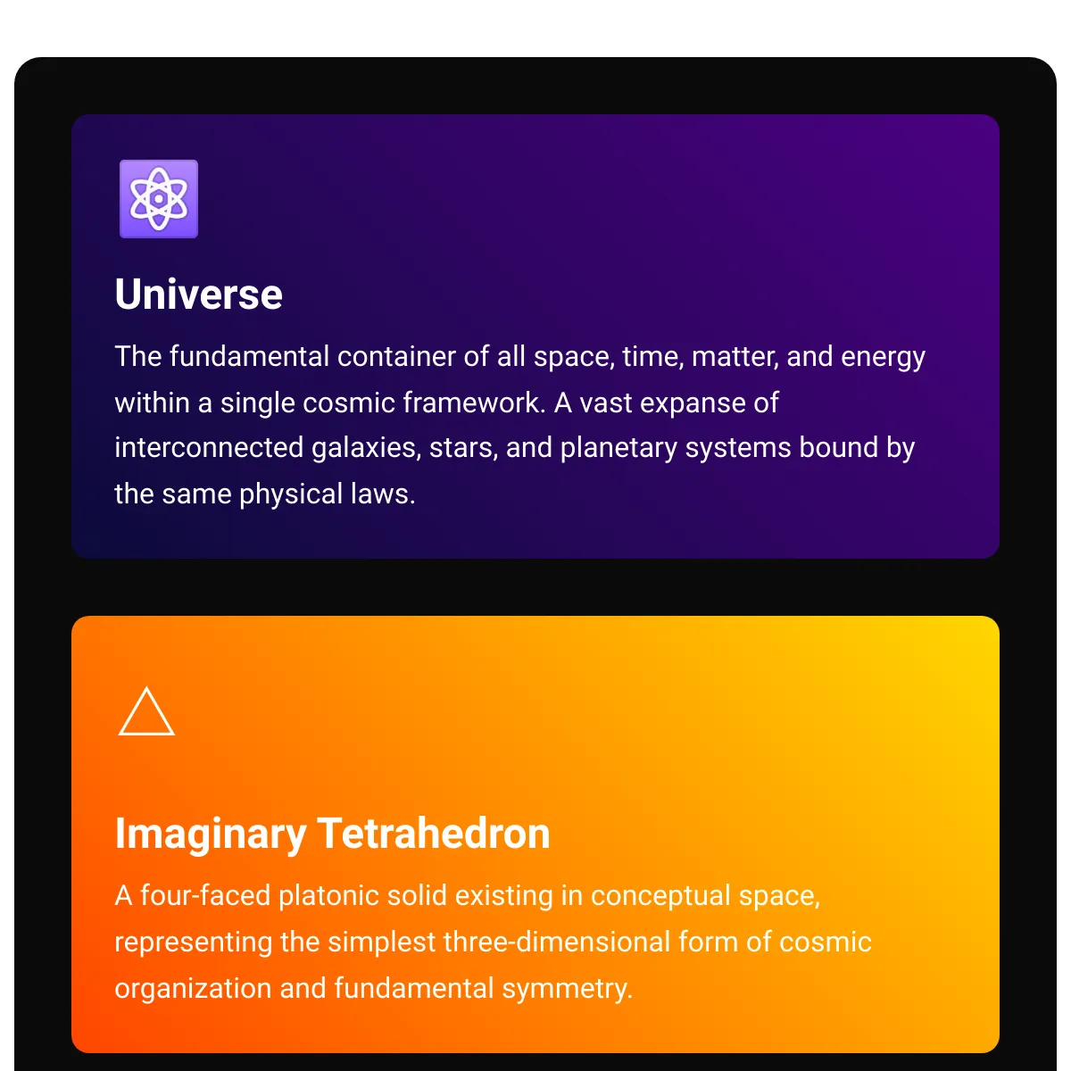 Cosmic Structures and Theoretical Dimensions