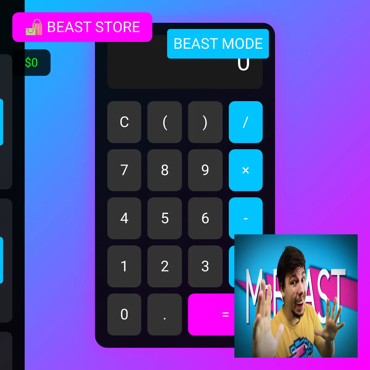 Mr. Beast Calculator