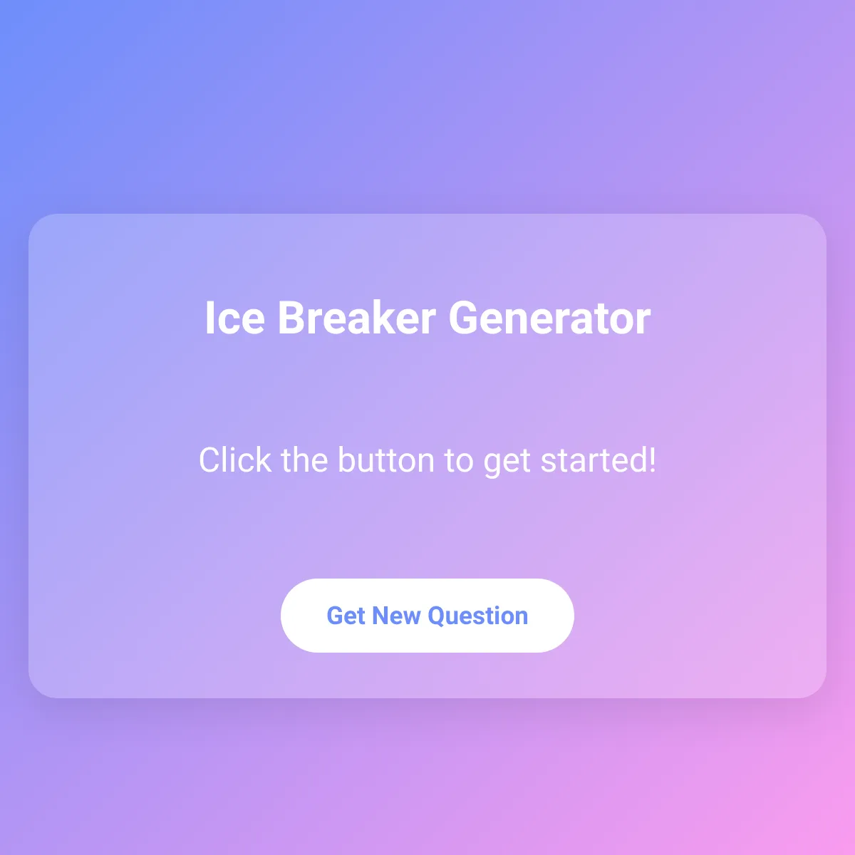 Ice Breaker Generator