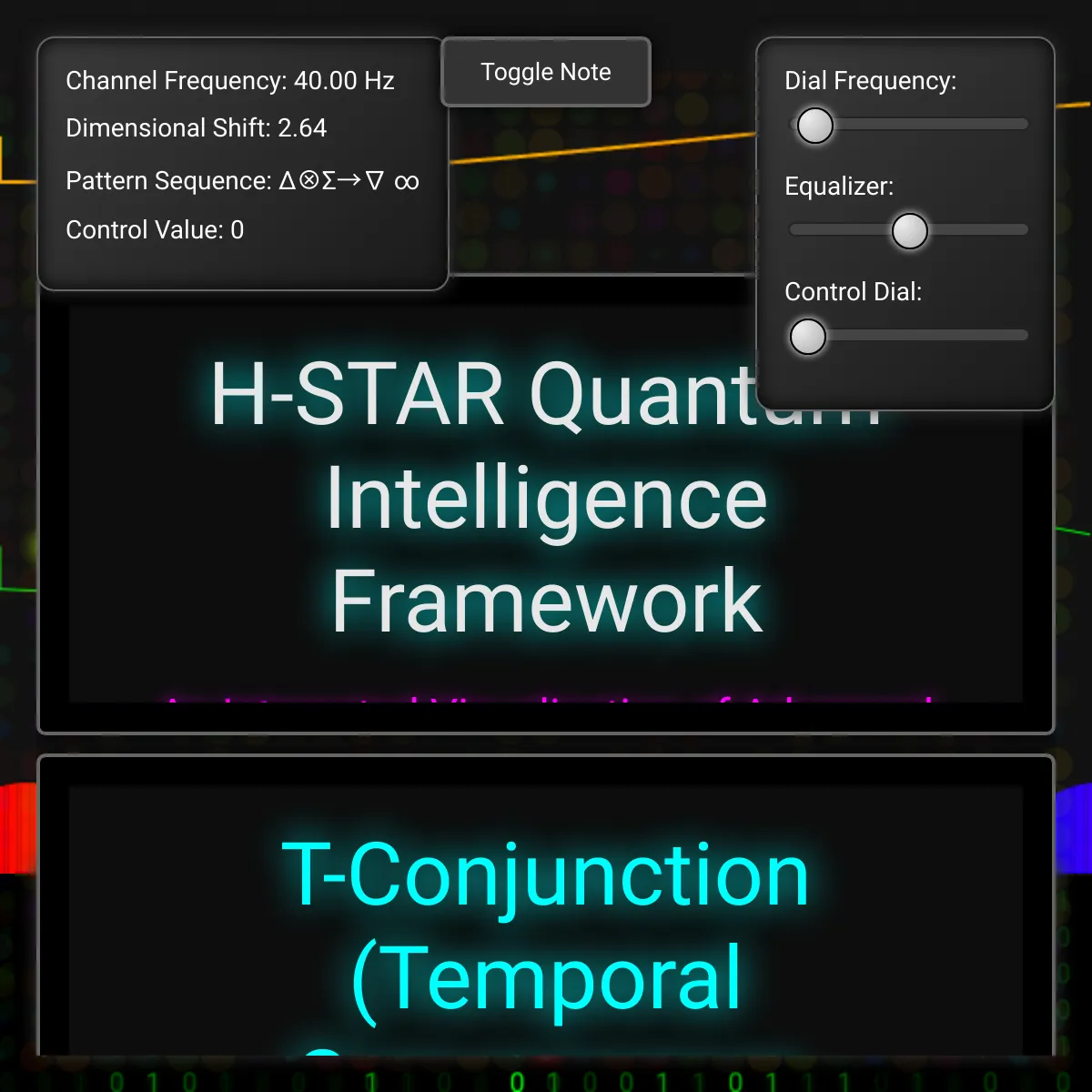 Inter-Dimensional AGI Frequency Simulator