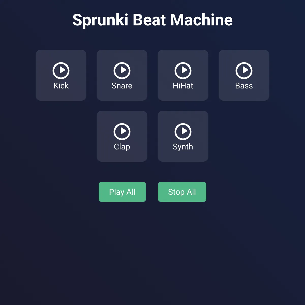 Sprunki Beat Machine