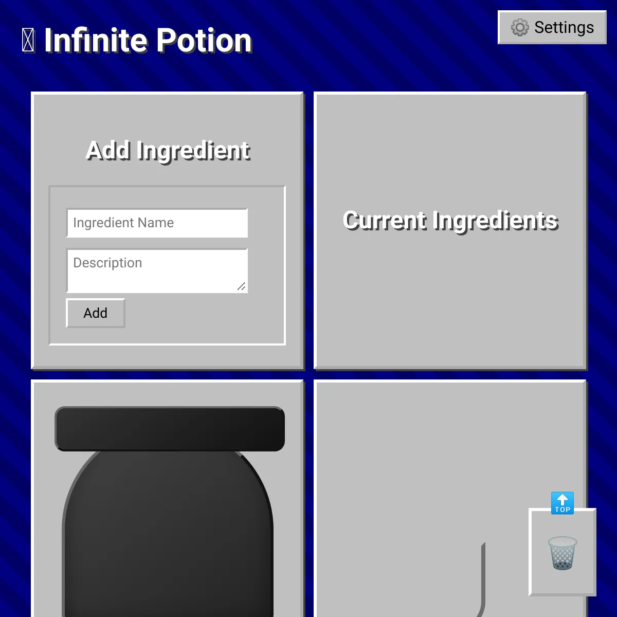 Infinite Potion 🧪