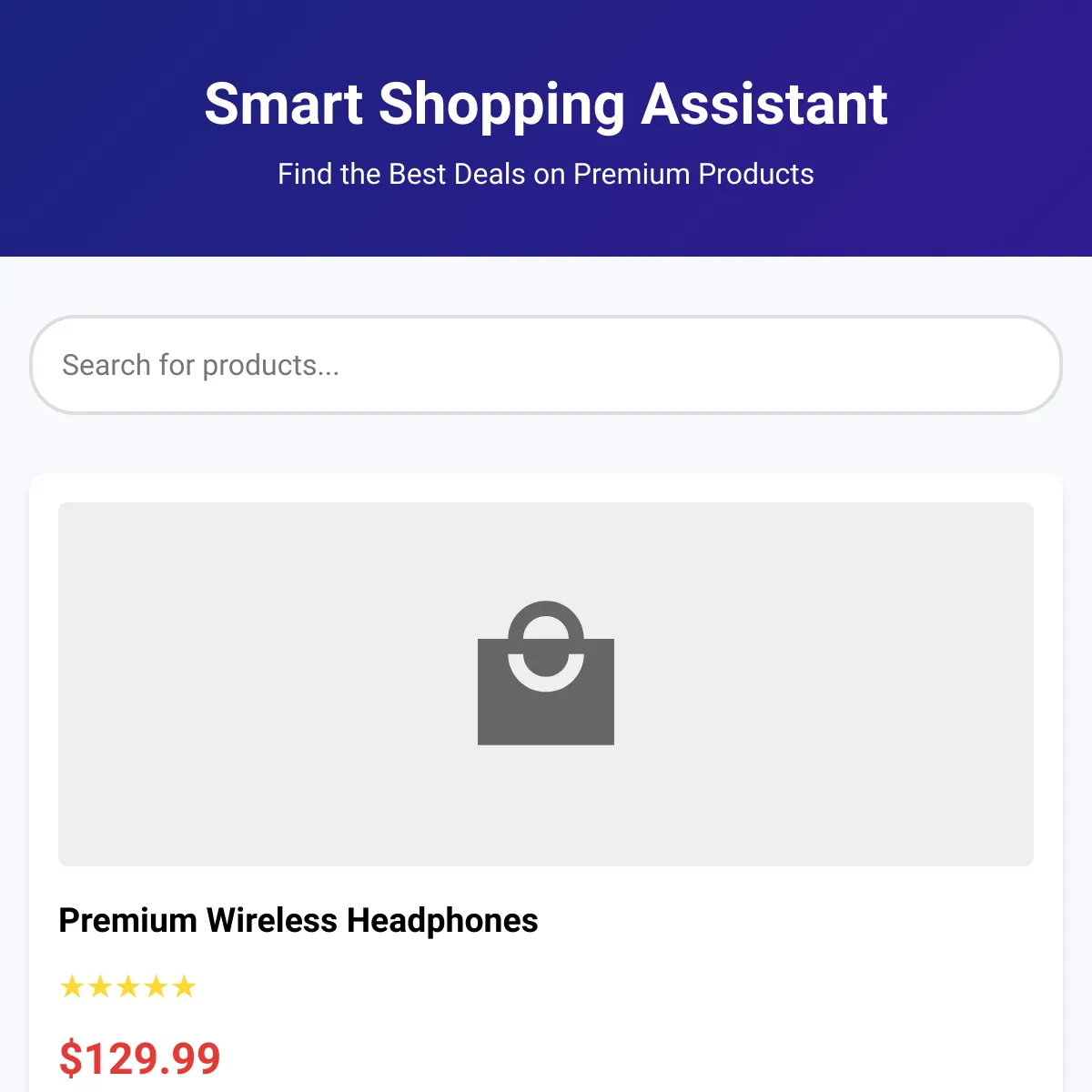 Smart Shopping Assistant