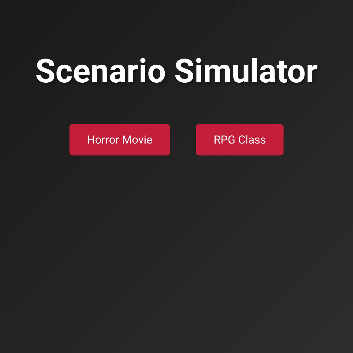 Scenario Simulator