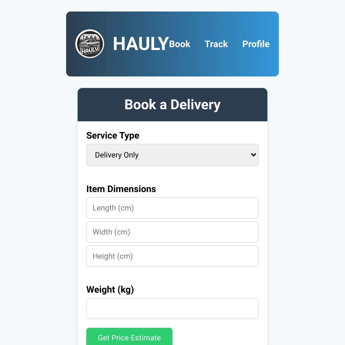 HAULY - Smart Logistics Platform