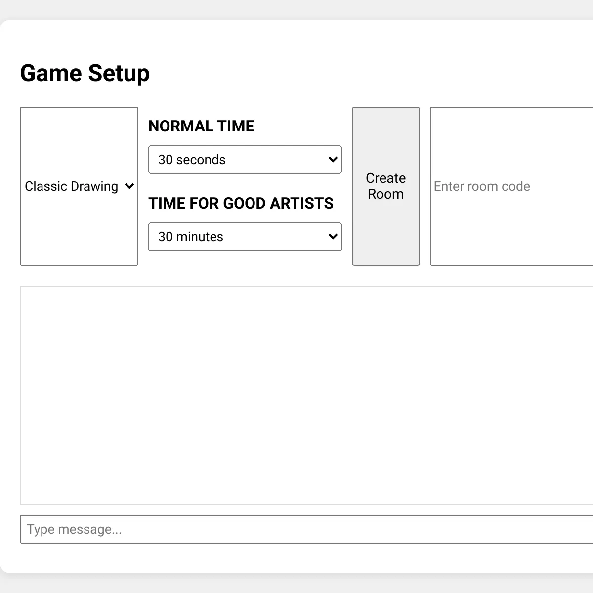 Collaborative Drawing Game