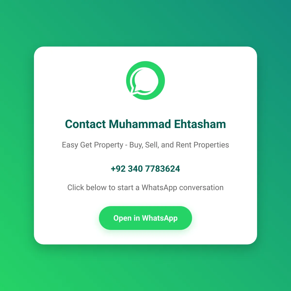 Easy Get Property - Muhammad Ehtasham