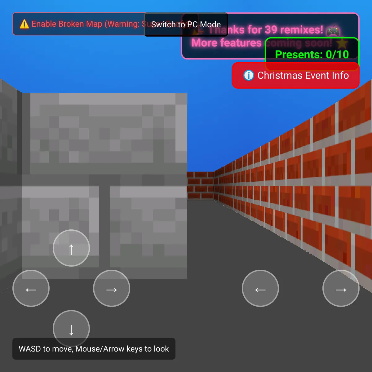 Raycaster Template (Christmas Event!)