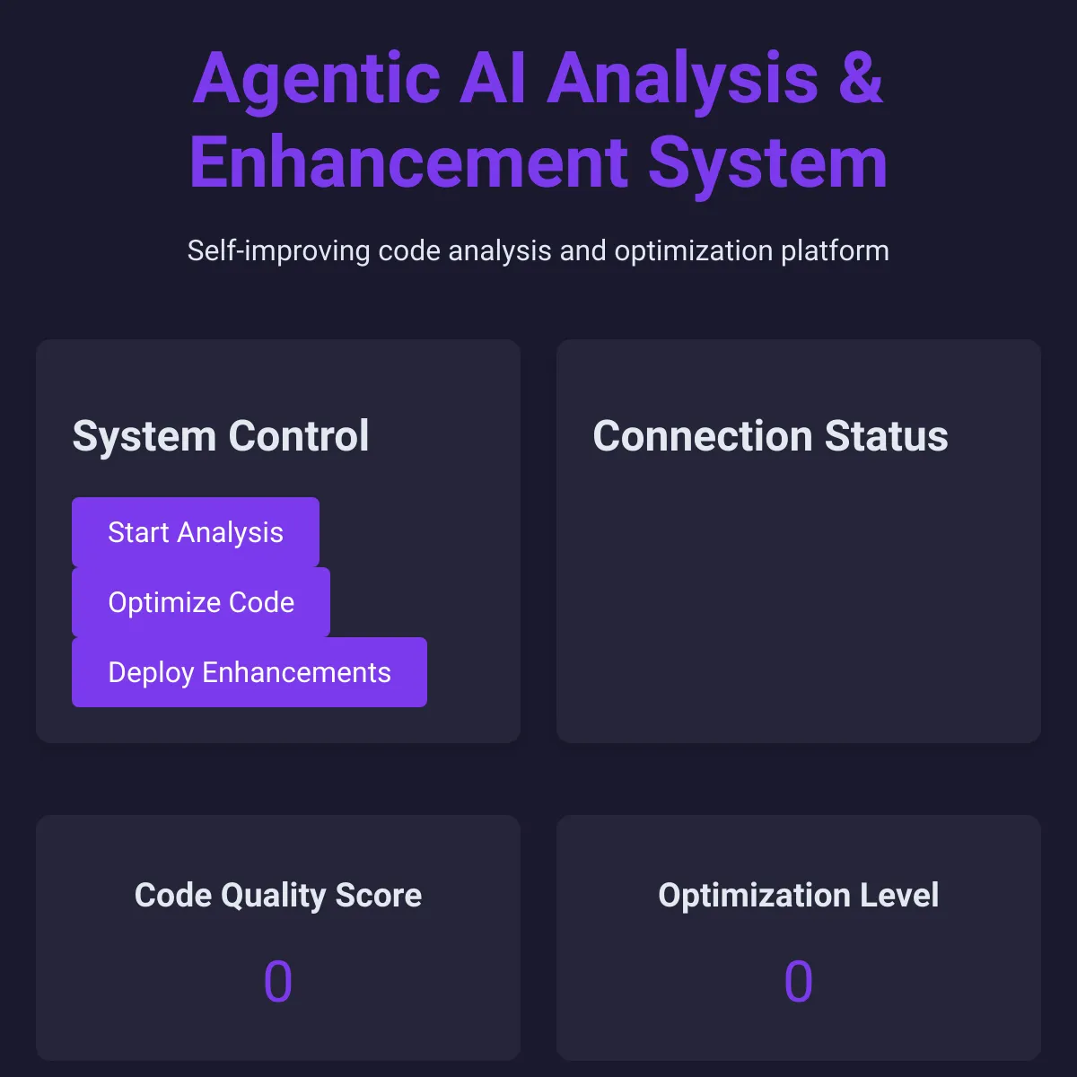 Agentic AI Analysis & Enhancement System