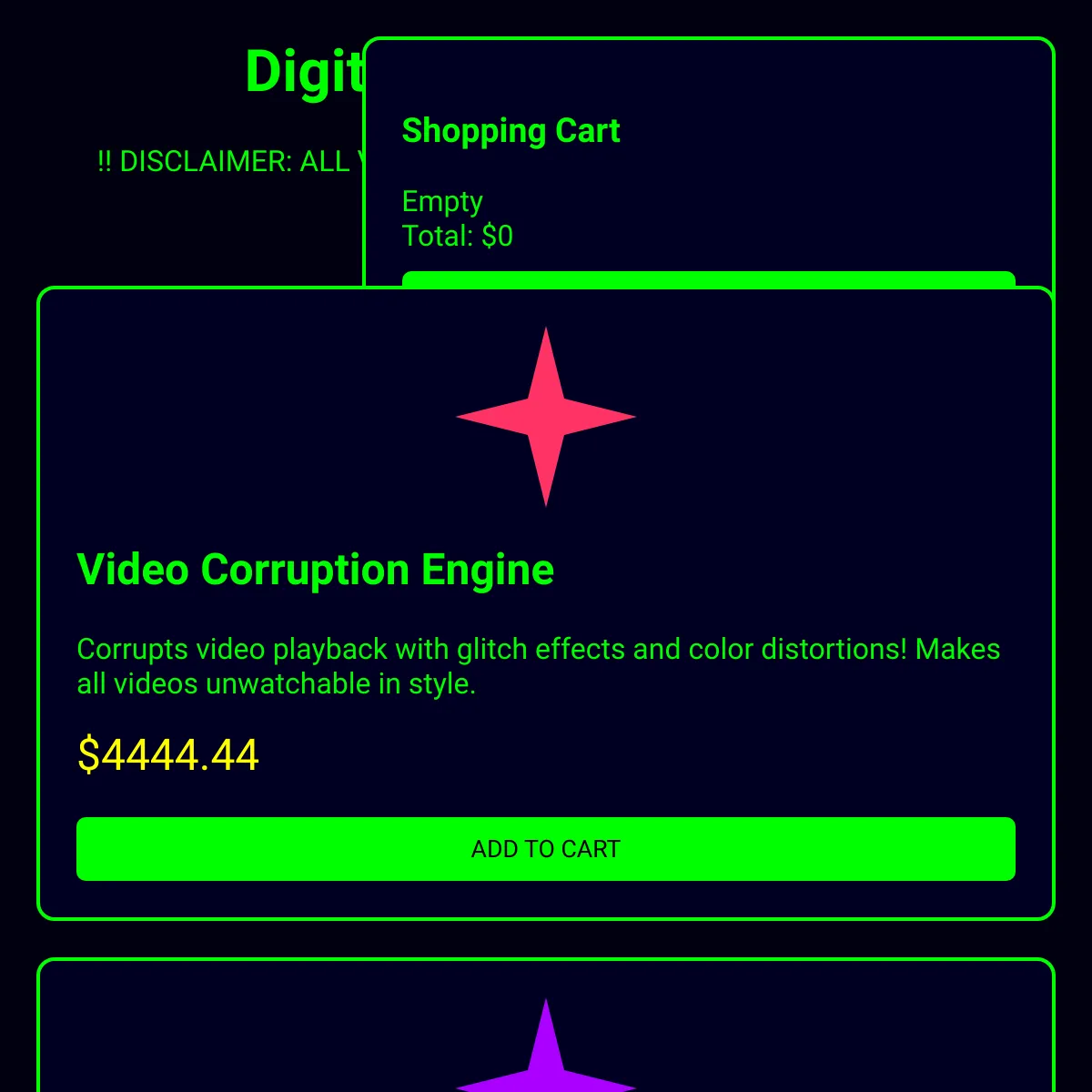 Digital Virus Simulation