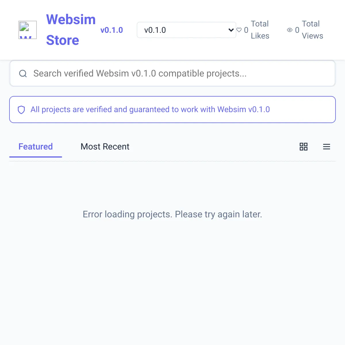 Websim Store v0.1.0