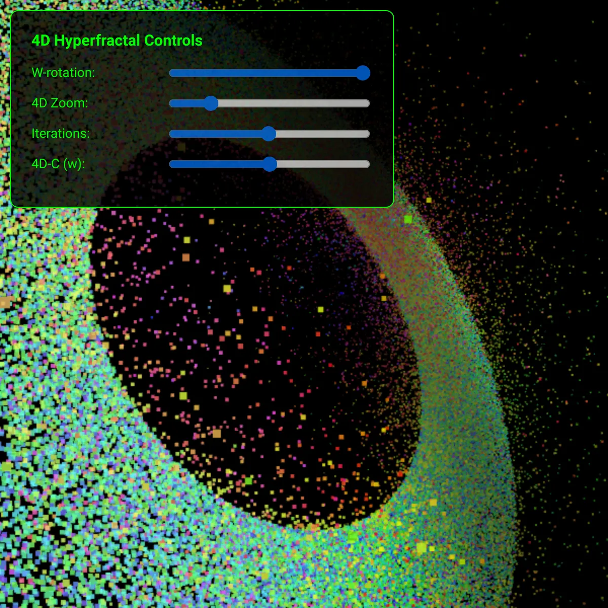 4D Hyperfractal Visualization