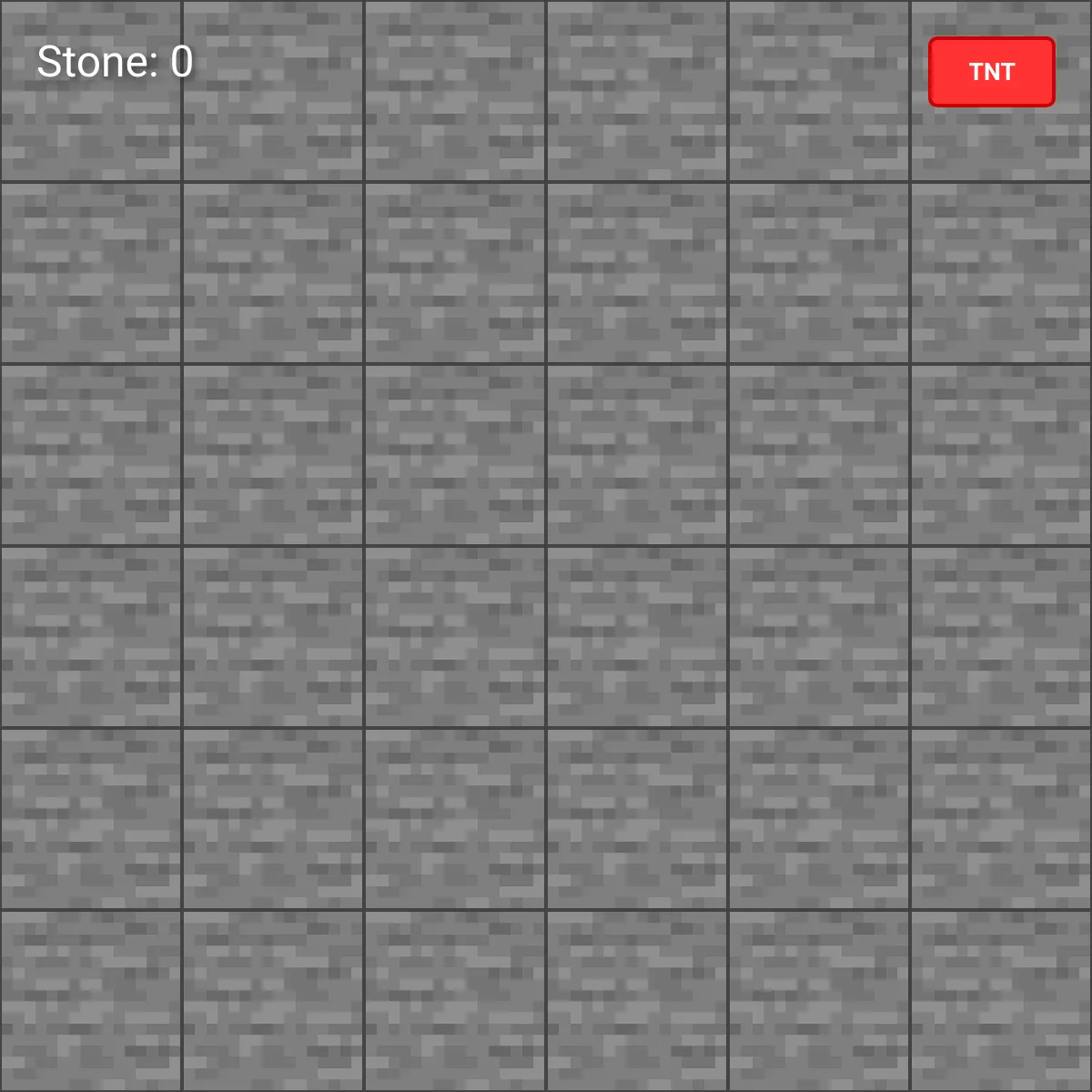 Minecraft mining simulation. (click anywhere to start)