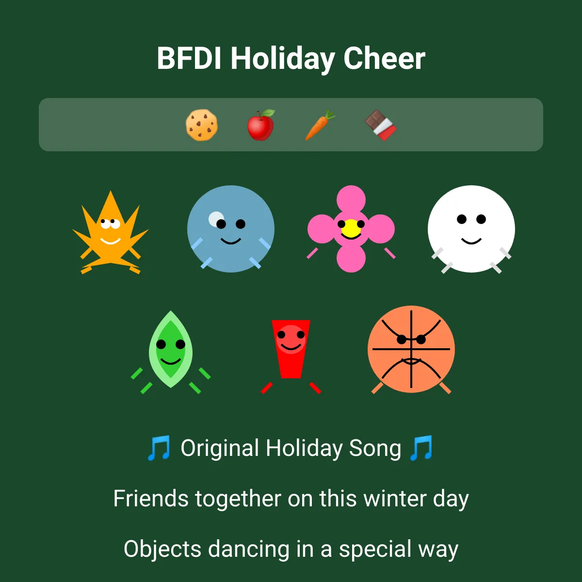 BFDI Holiday Cheer