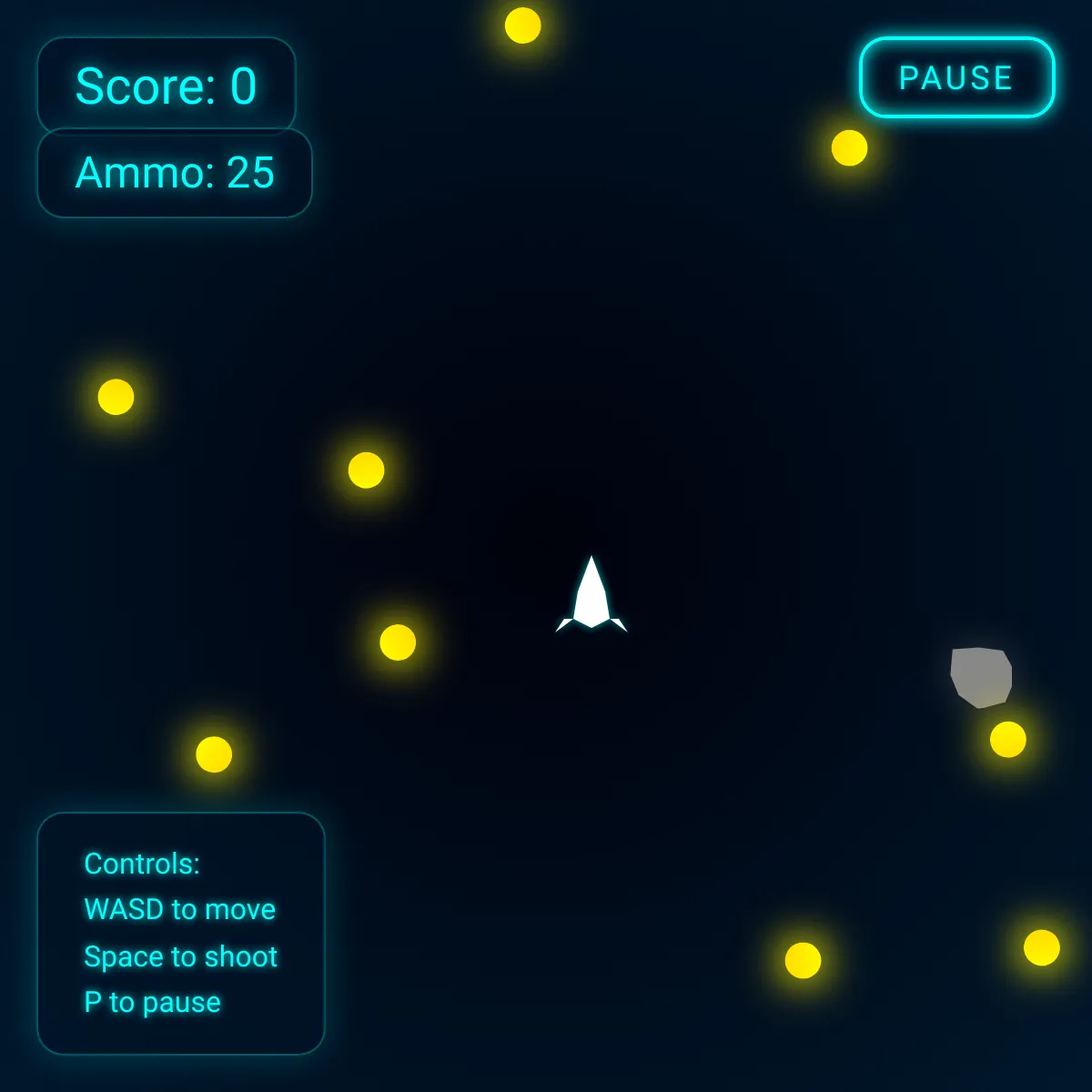 Asteroid Shooter Game