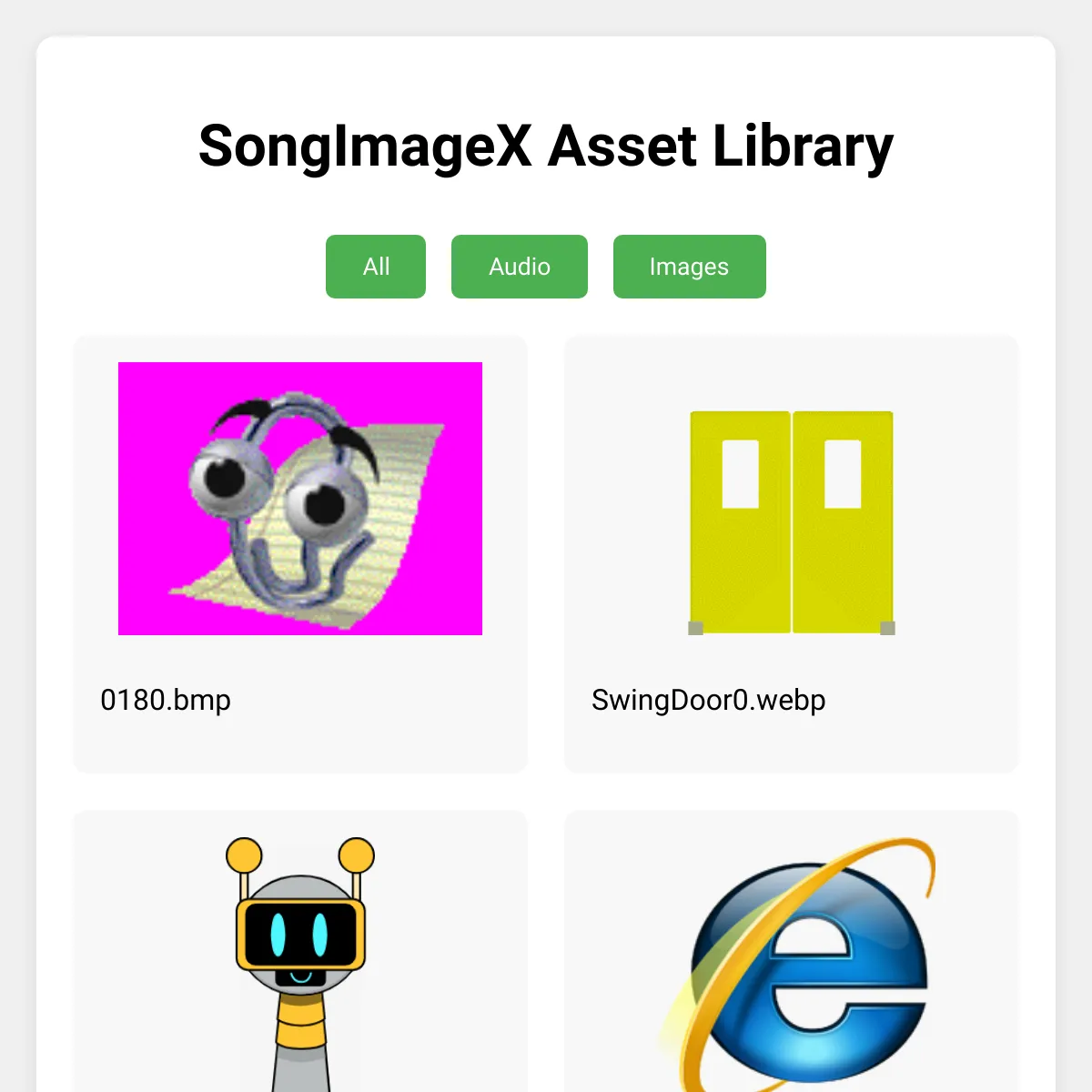 SongImageX - Asset Library