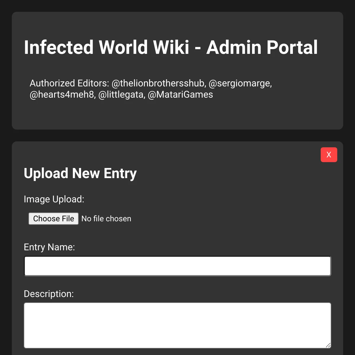 Infected World Wiki