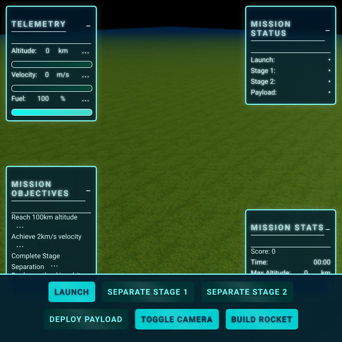 Rocket Launching Simulation 5!