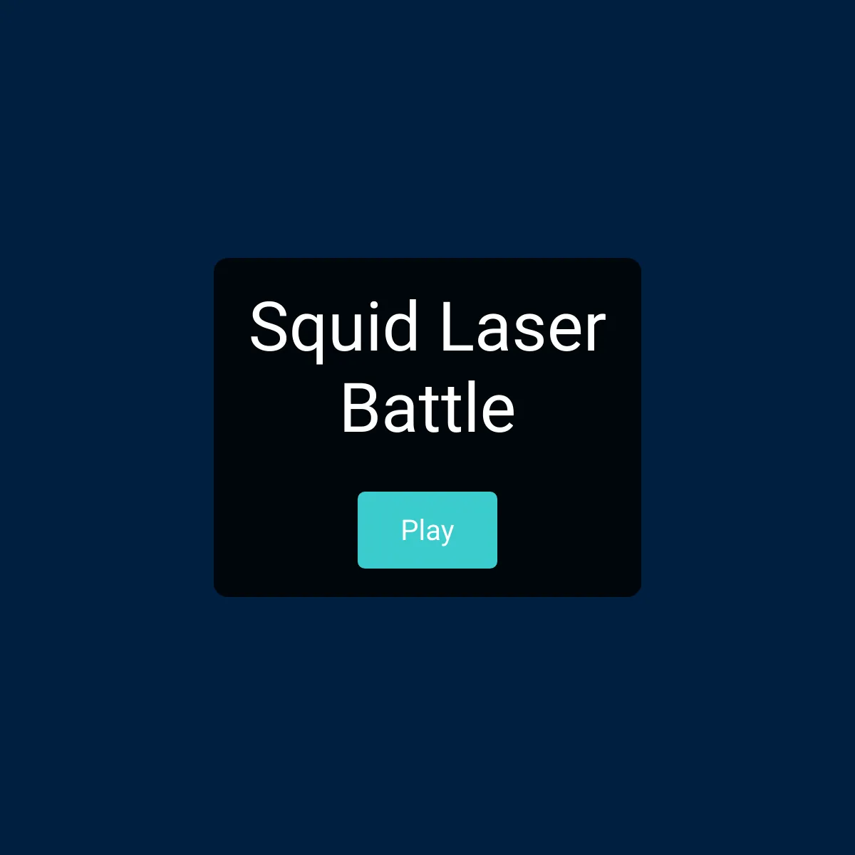 Squid Laser Battle