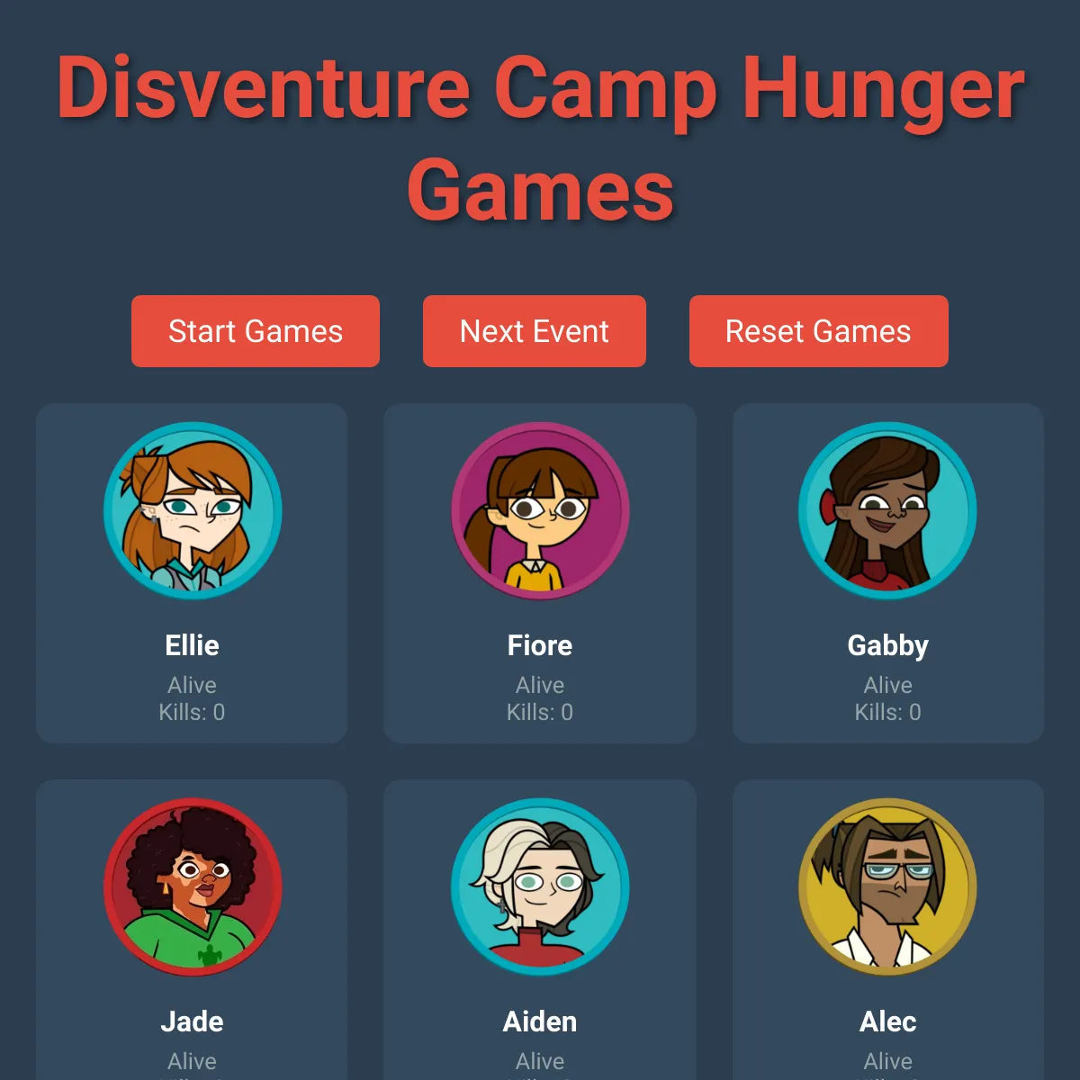 Disventure Camp Hunger Games