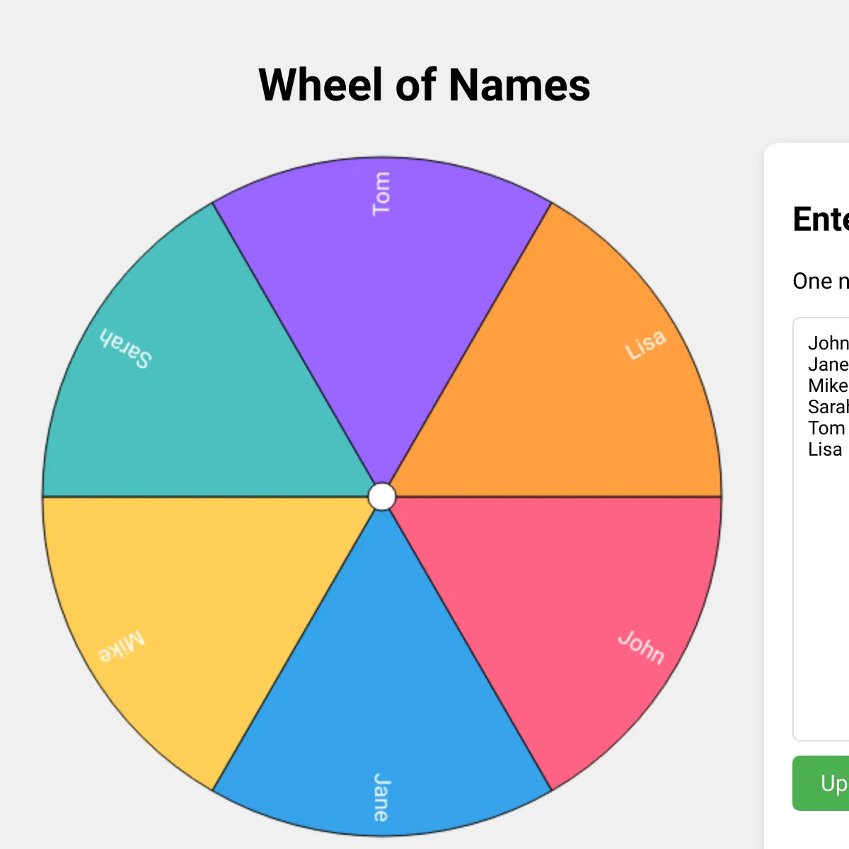 Wheel of Names