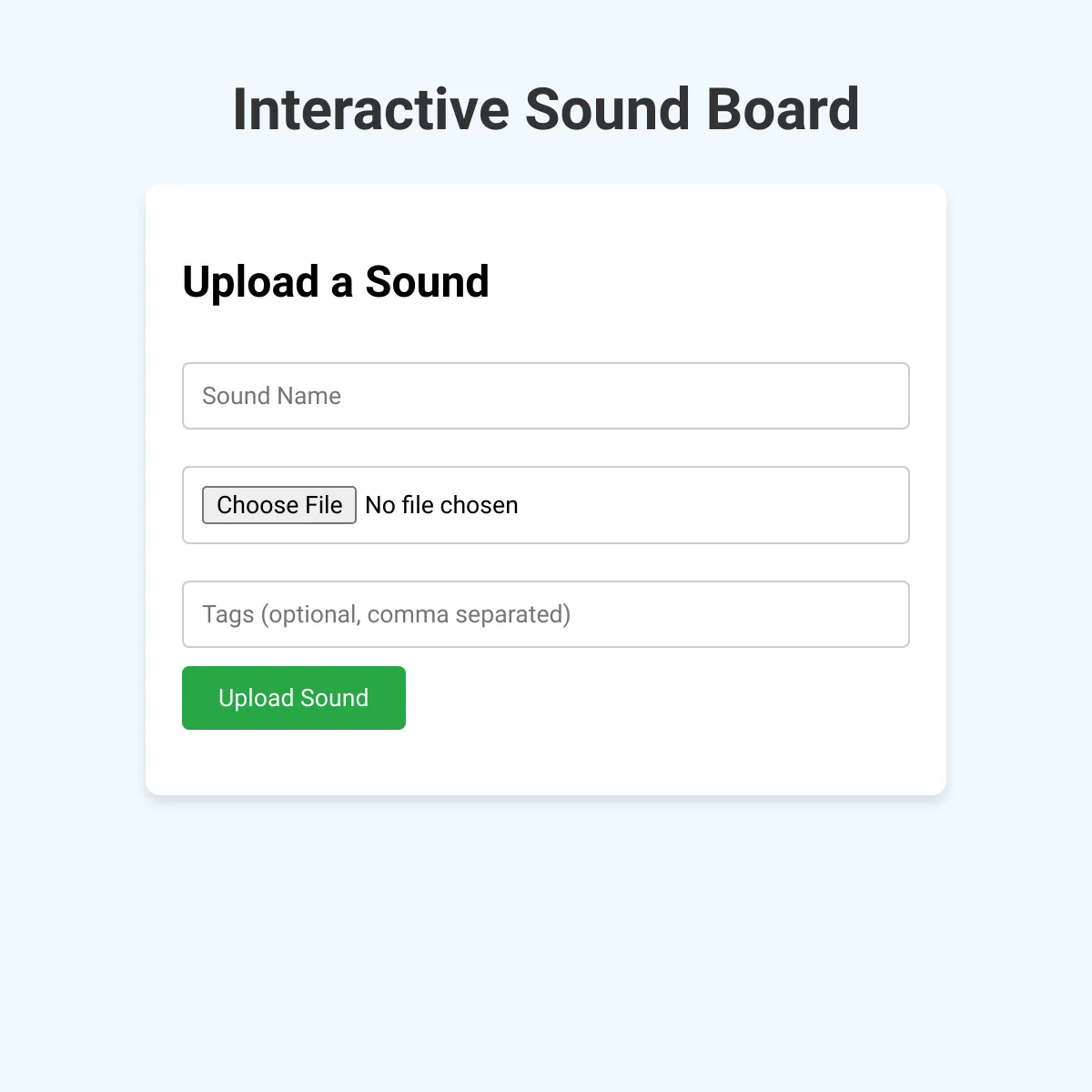 Sound Board