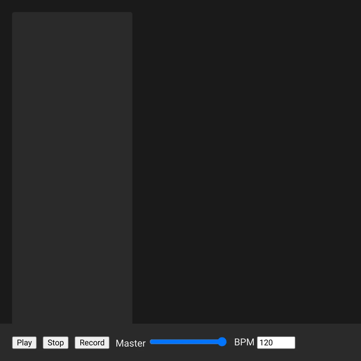 Web-Based Audio Workstation