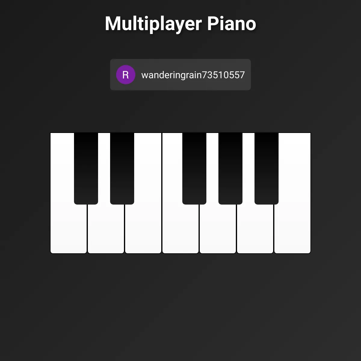 Multiplayer Piano
