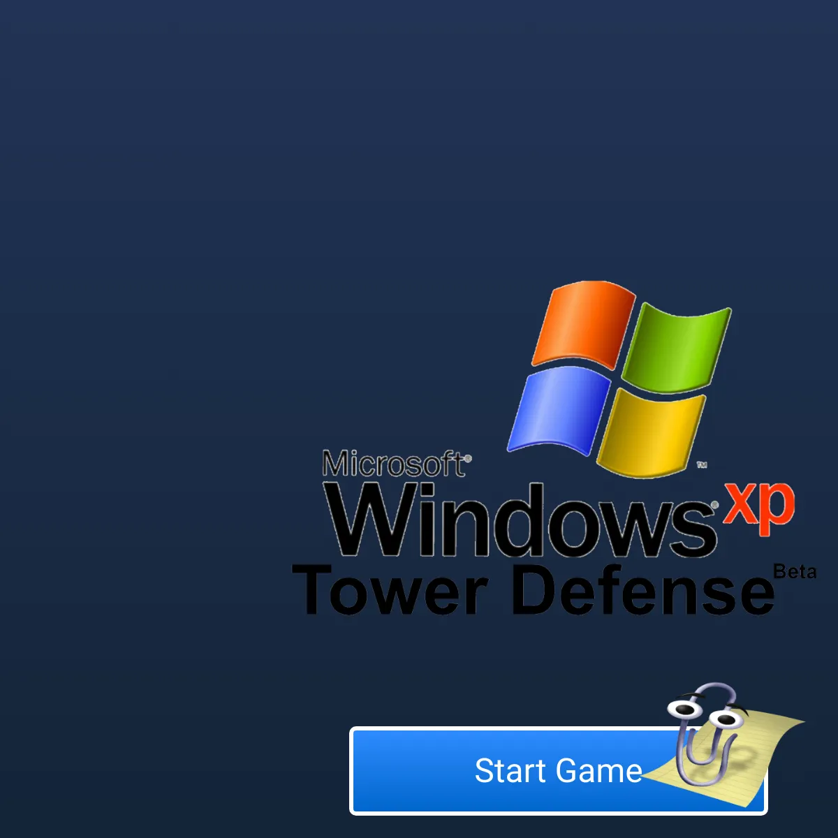 Windows XP Tower Defense