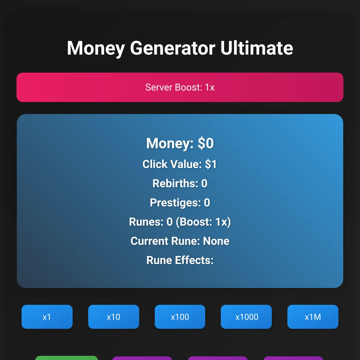 Infinite Money Generator v1