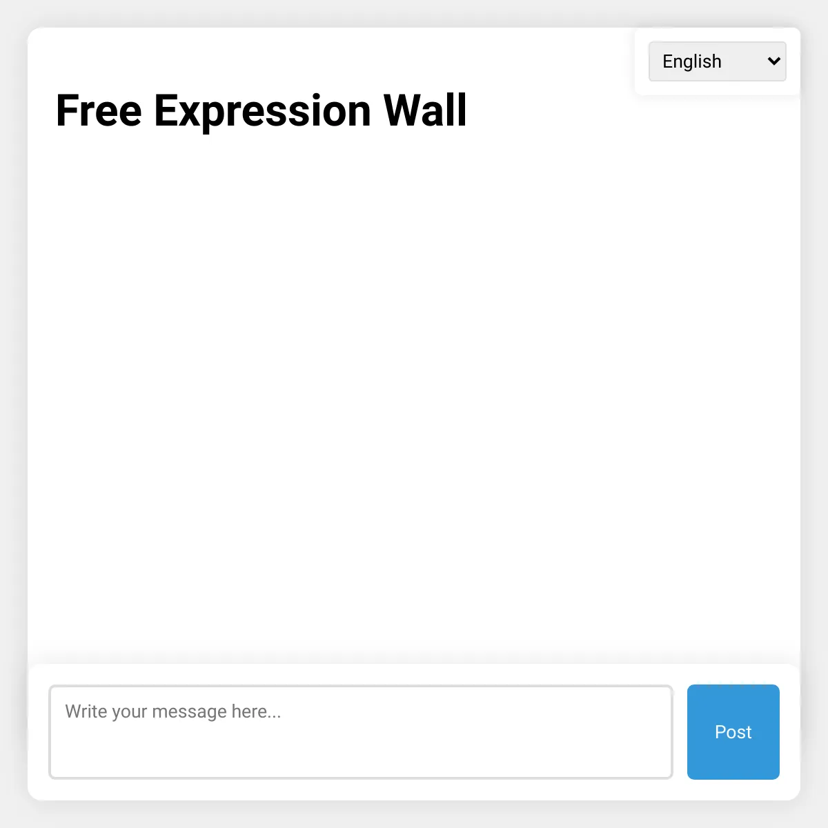 Free Expression Wall