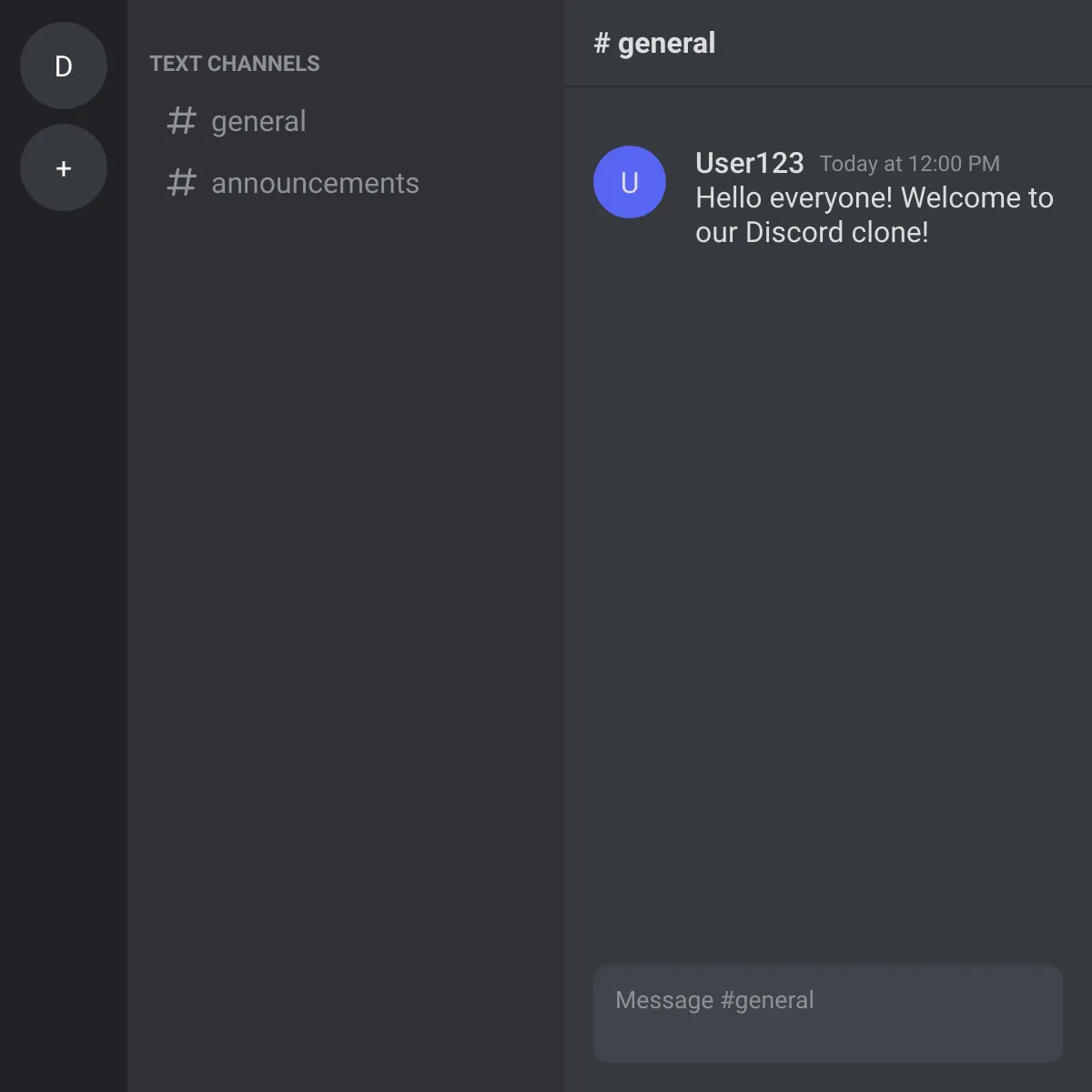 Discord Clone