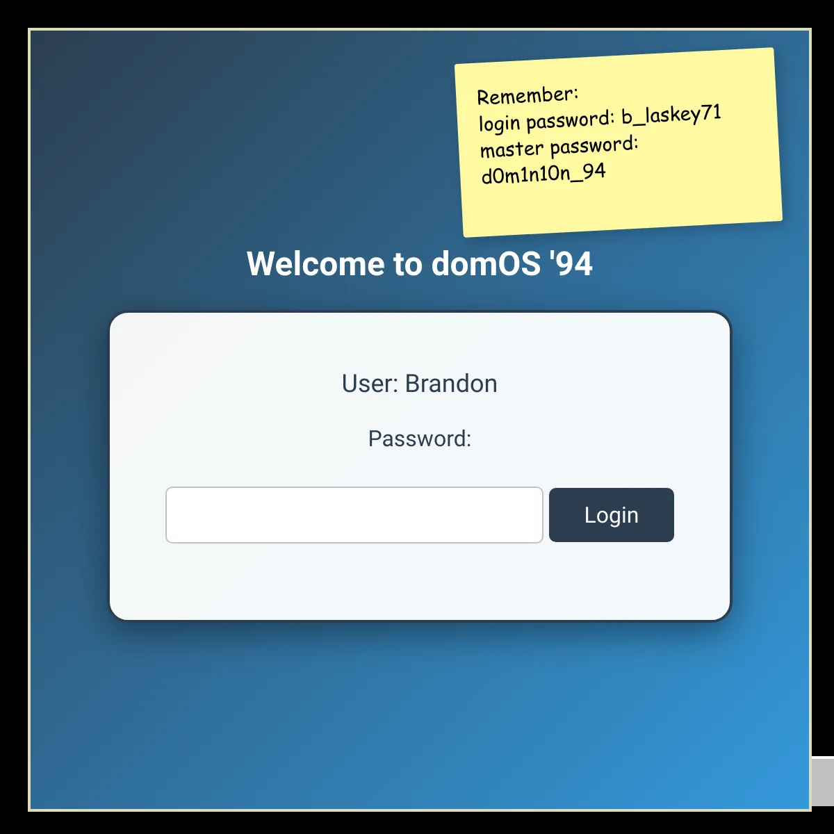 old computer simulator