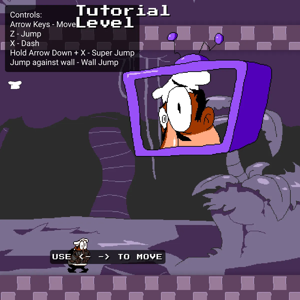 Pizza Tower Movement Demo