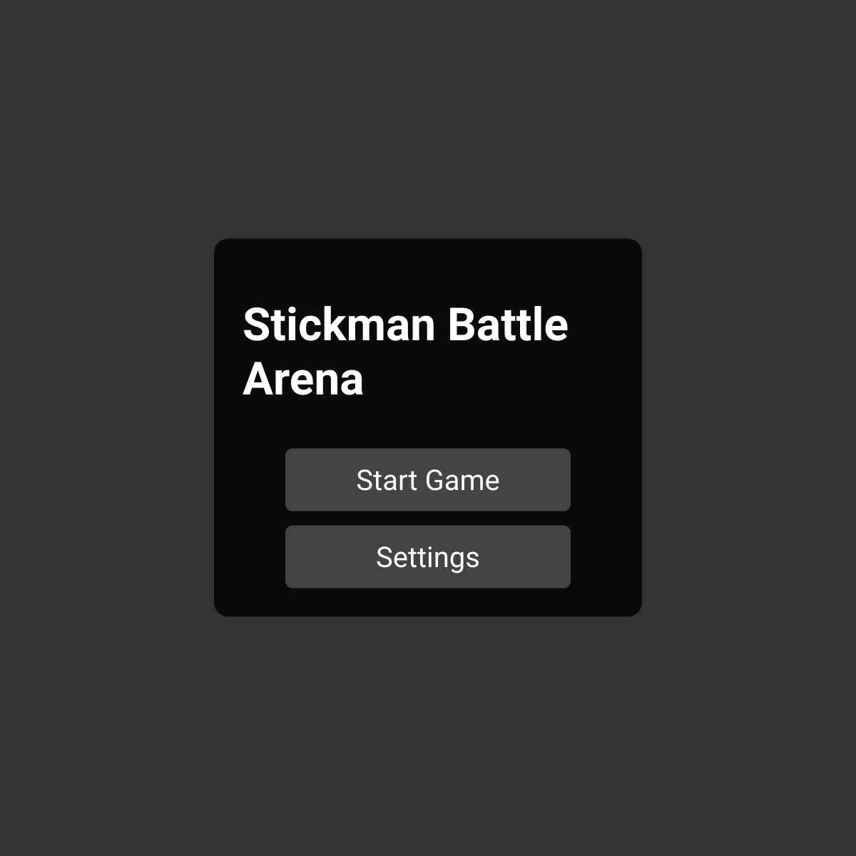 Stickman Battle Arena
