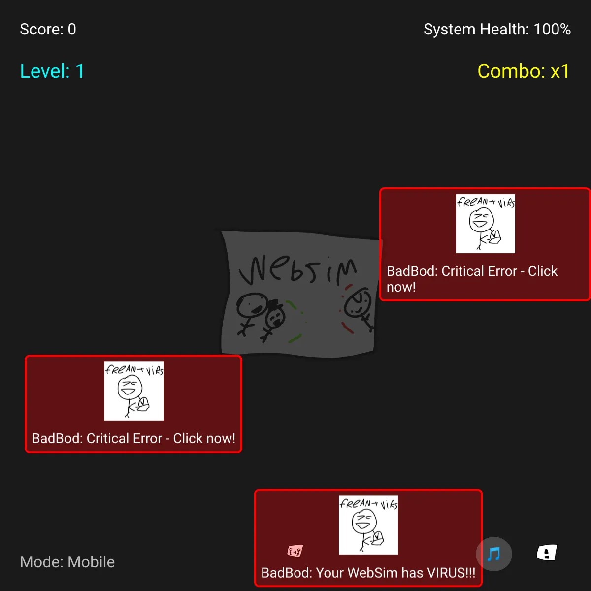 WebSim AI - Ad Simulation Game