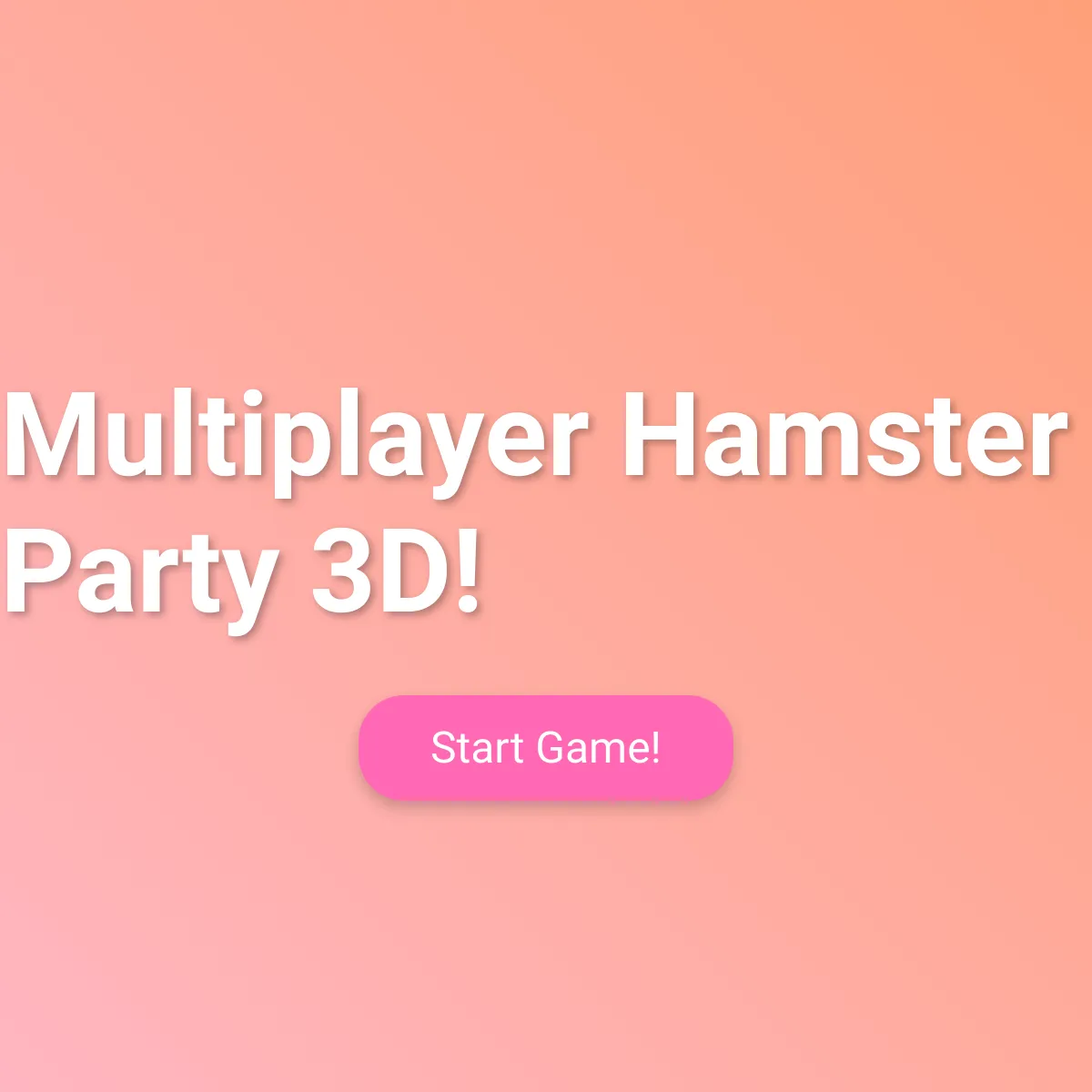 Hamster Party 3D!